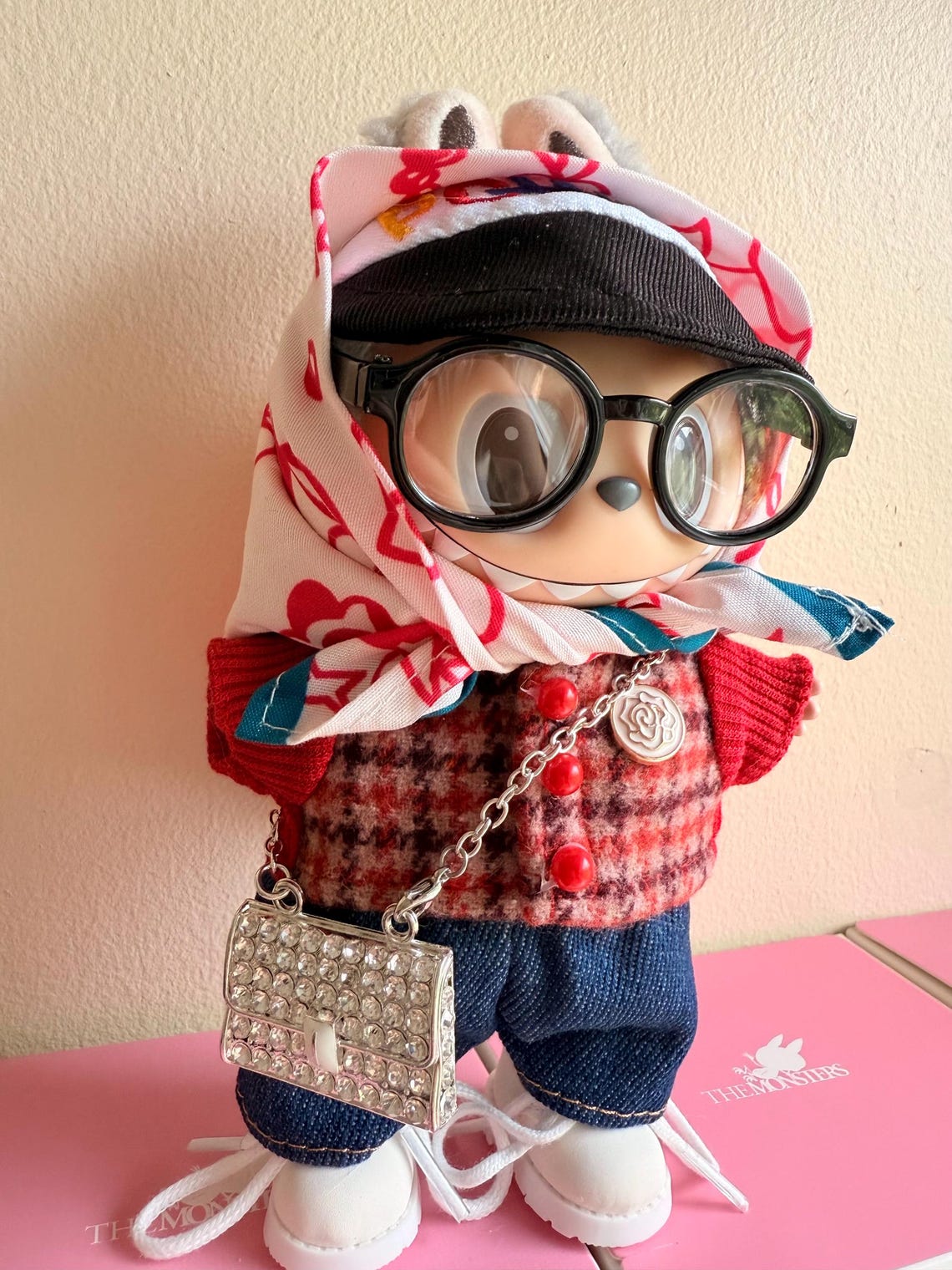 GD Inspired Doll Outfit – Kpop Streetwear Style Clothes With Plaid ...
