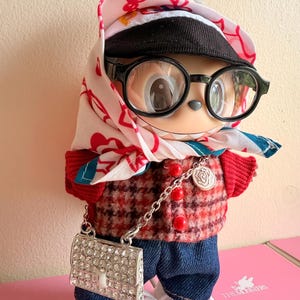 GD Inspired Doll Outfit – Kpop Streetwear Style Clothes With Plaid ...