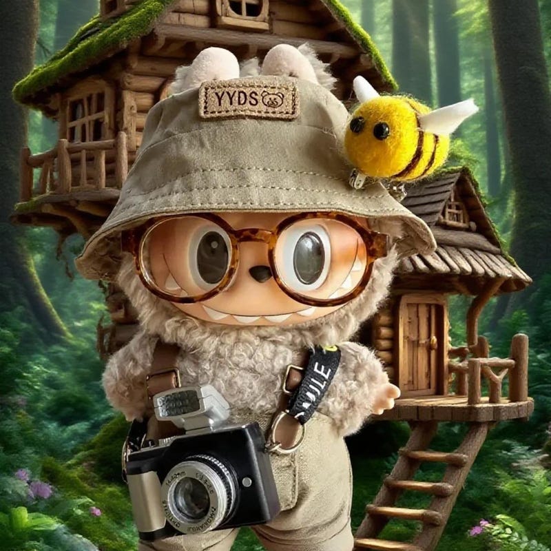 Labubu With Camera - Etsy