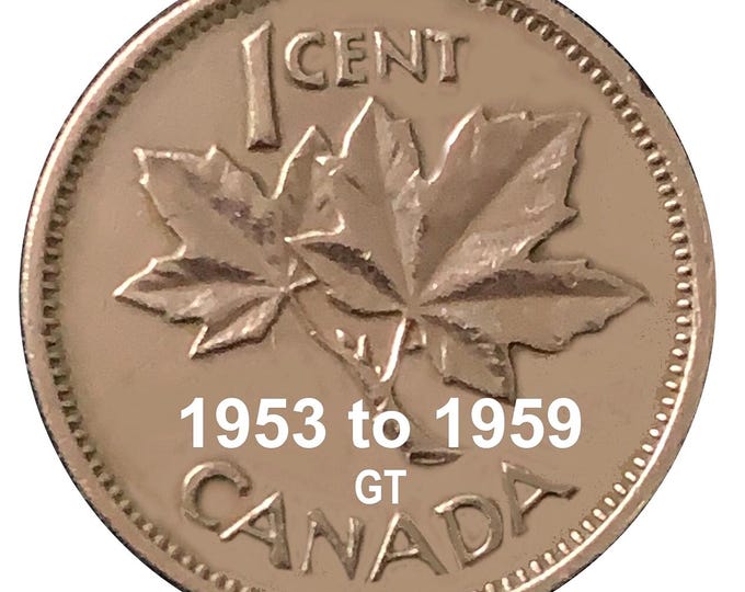 Canadian Small Cent - King George VI - 1948 to 1952 - Select Year(s ...