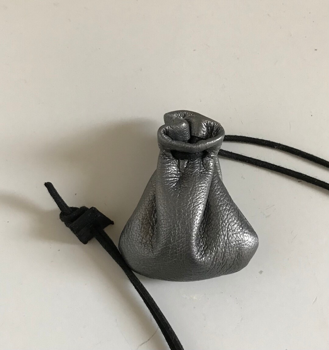 Leather Pouch Necklace,neck Pouch, Leather Neck Pouch Bag,pouch ...