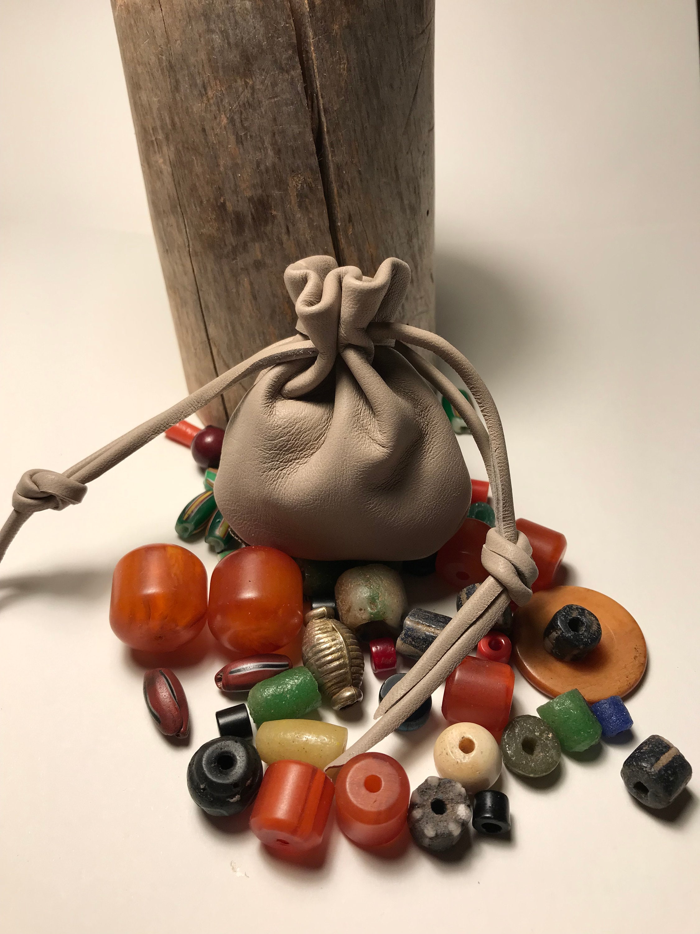 Leather Drawstring Pouch Bag Leather Pouch Pouch Wedding - Etsy