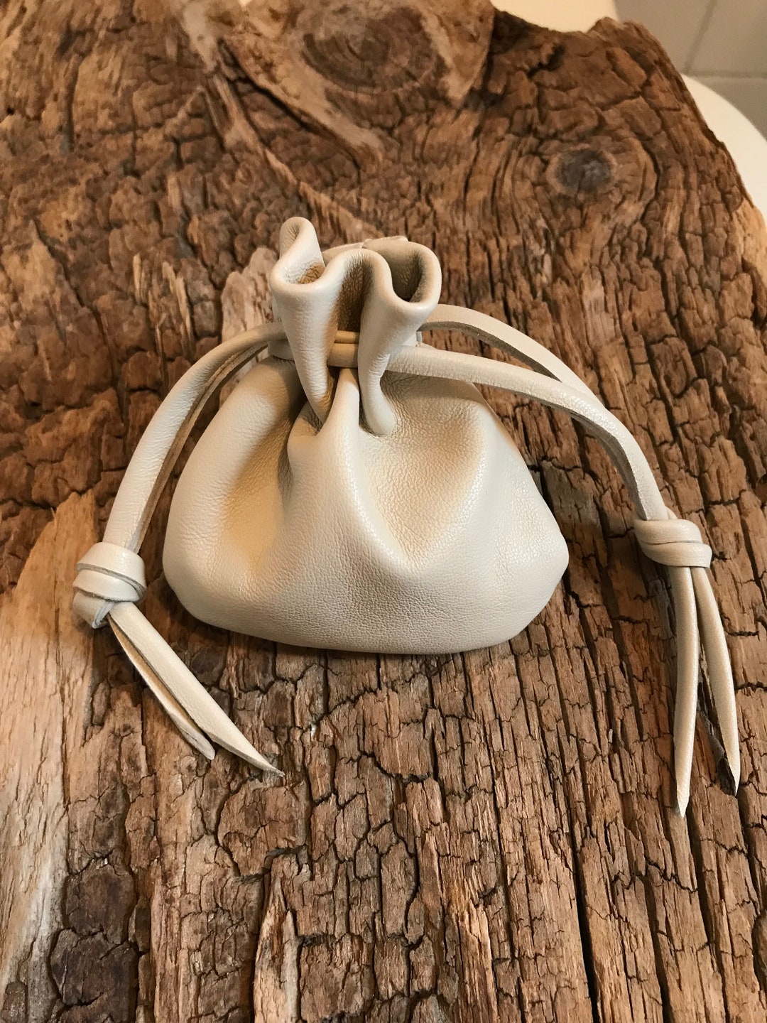 Leather Drawstring Pouch, Bag, Leather Pouch, Pouch, Wedding Ring Pouch ...