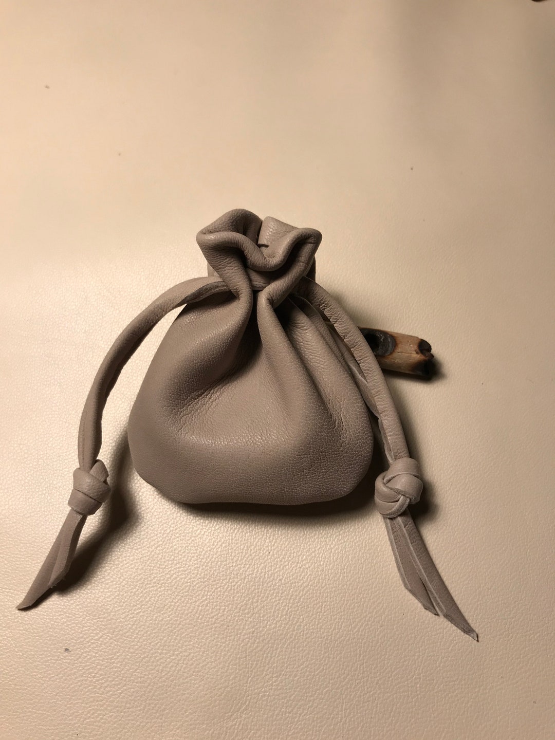 Leather Drawstring Pouch Bag Leather Pouch Pouch Wedding - Etsy