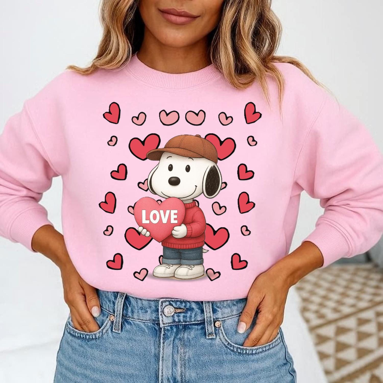 Snoop Valentine Love PNG, Snoopy Sending Love Hearts, Cute Valentine ...