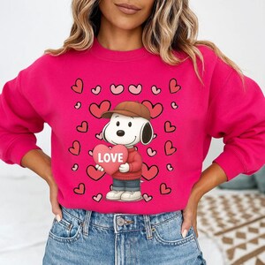 Snoop Valentine Love PNG, Snoopy Sending Love Hearts, Cute Valentine ...