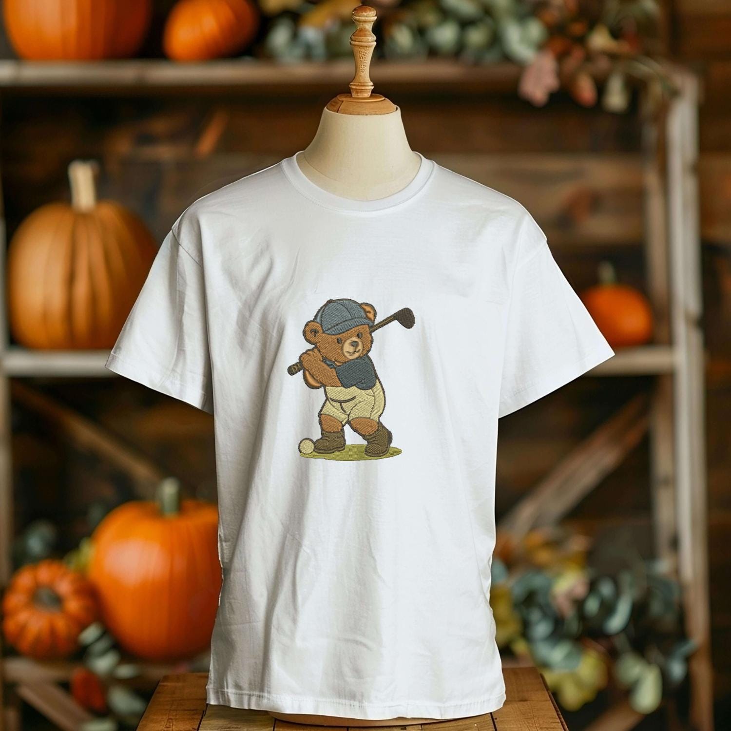 Vintage Teddy Bear Machine Embroidery Designs Sports Nursery Embroidery ...