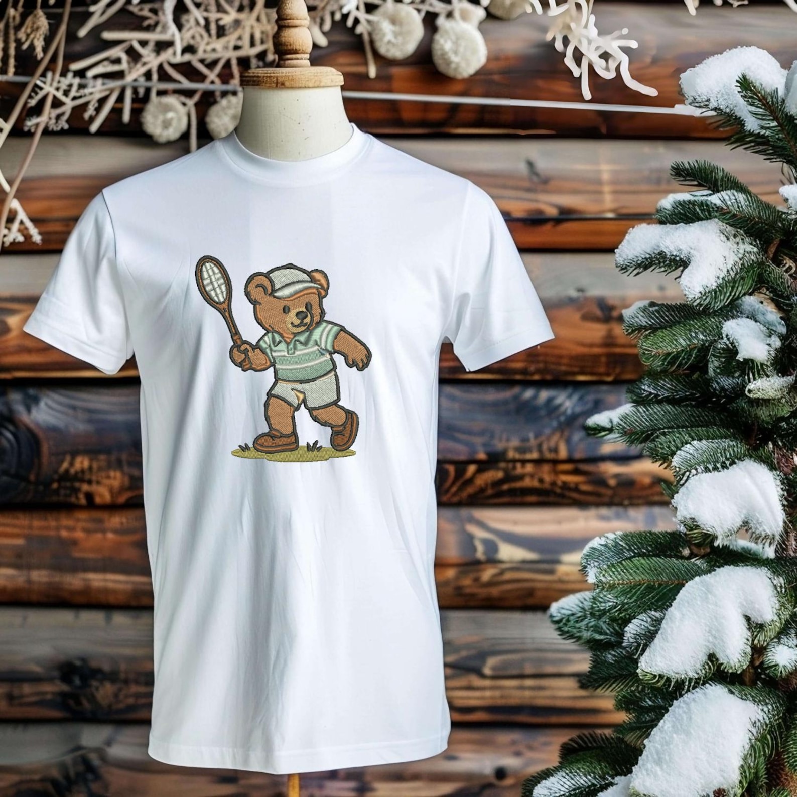 Vintage Teddy Bear Machine Embroidery Designs Sports Nursery Embroidery ...