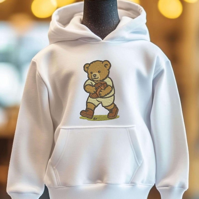 Vintage Teddy Bear Machine Embroidery Designs Sports Nursery Embroidery ...