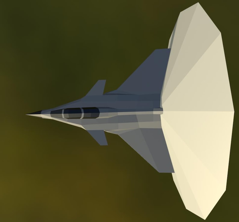 Supersonic Burst Papercraft – Printable 3D Paper Model to Craft and ...