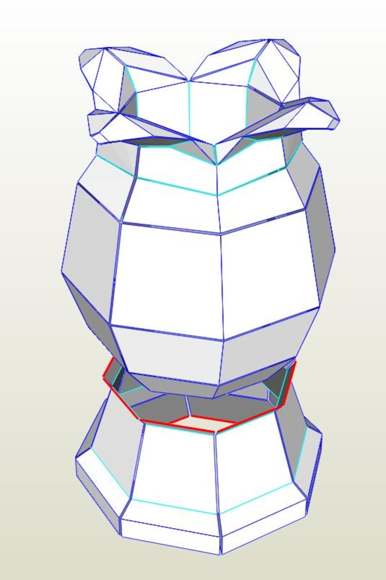 Alien Egg Papercraft / Pencil Holder – 3D Paper Model to Print, Craft ...