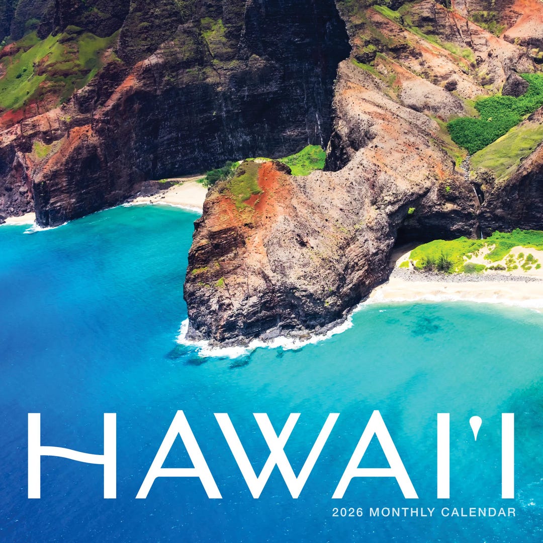 2026 Hawaii Monthly Calendar - Etsy