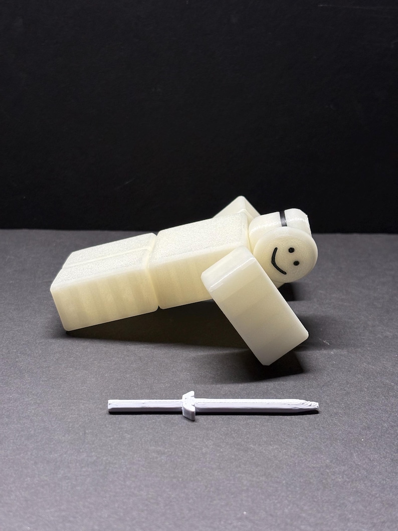 Glow in the Dark Roblox Forsaken Subject0 Minifigure - Etsy