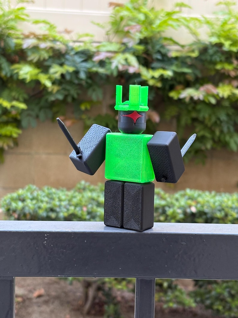 Roblox Forsaken 1x1x1x1 Minifigure – Retro Gamer Charm - Etsy