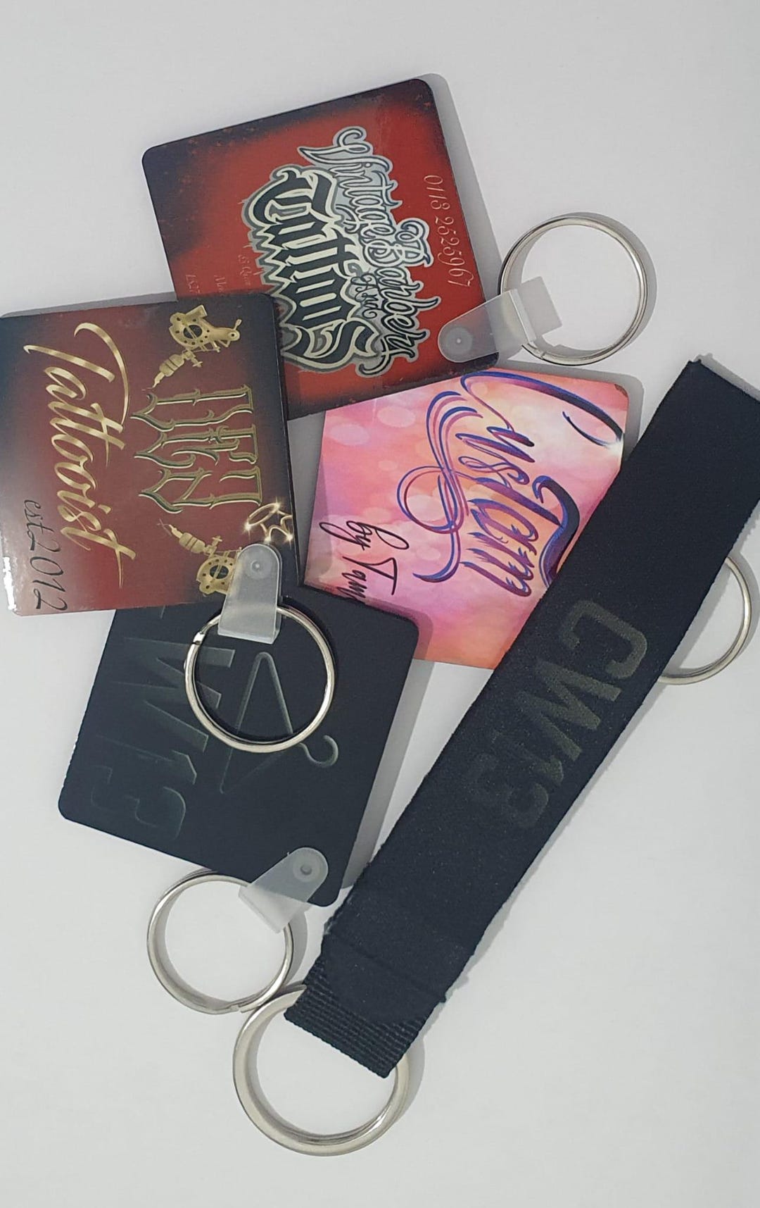 Custom Business Logo Keyrings: Branded Promotional Accessories - Etsy UK