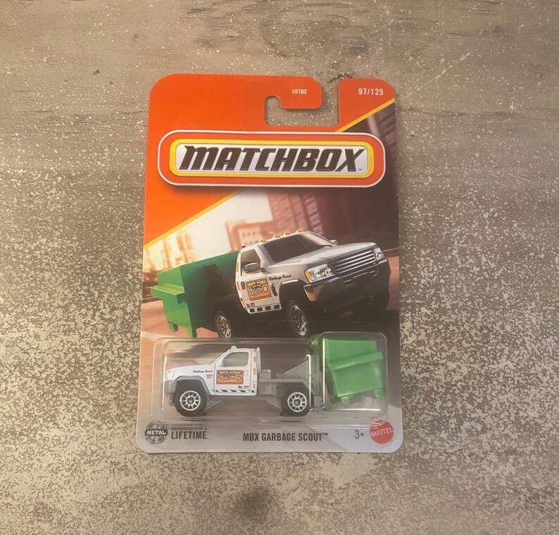 MBX Garbage Scout - 97/125 - Brand New - Matchbox - Etsy