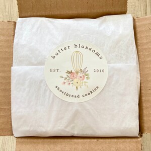 Individually Wrapped & Labeled Gourmet Shortbread Cookies 2 Dozen ...