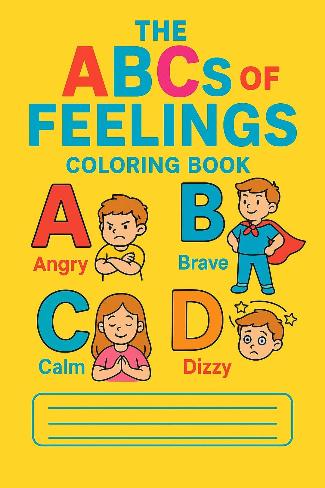 Abcs of Feelings Coloring Book | Alphabet Emotions and SEL Worksheets ...