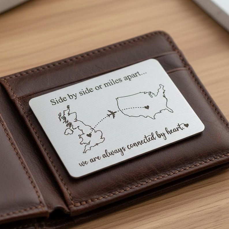 Custom Song or Playlist Gift-personalized Spotify Code Metal Wallet ...