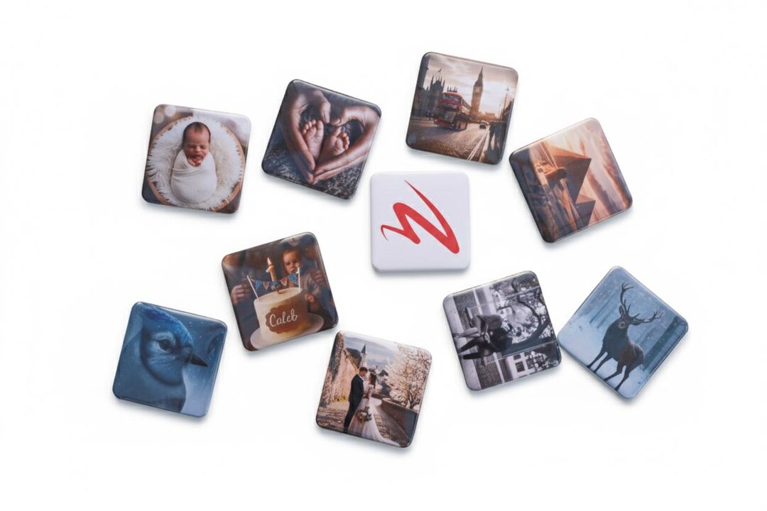 Personalised Photo Fridge Magnets | Custom Picture | UK - Etsy UK