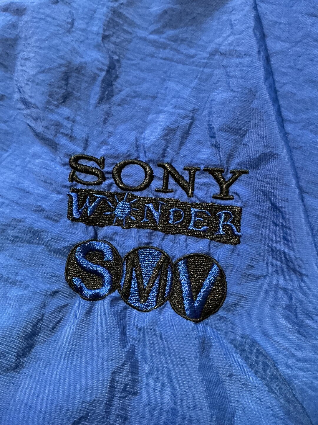 Vintage Sony Wonder SMV Kids Zone Home Video Embroidered Logo ...