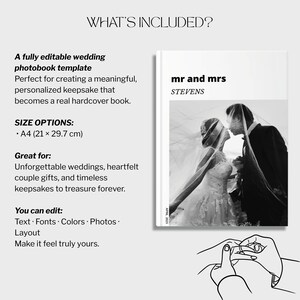 Printed Hardcover Wedding Photobook, Personalized Anniversary Album ...