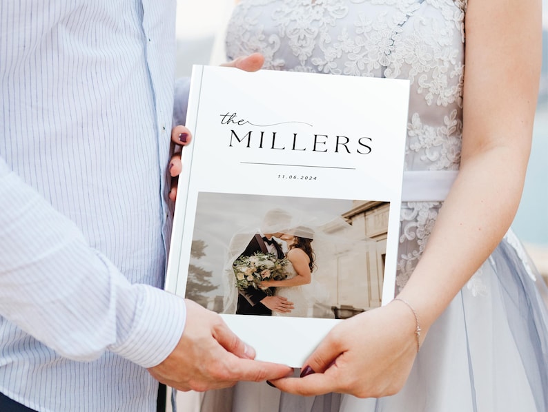 Printed Wedding Photobook, Personalized Softcover Photo Album, Unique ...