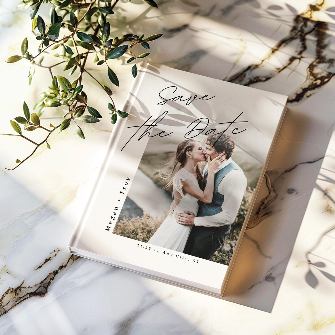 Printed Wedding Hardcover Photobook, Personalized Photo Album, Custom ...