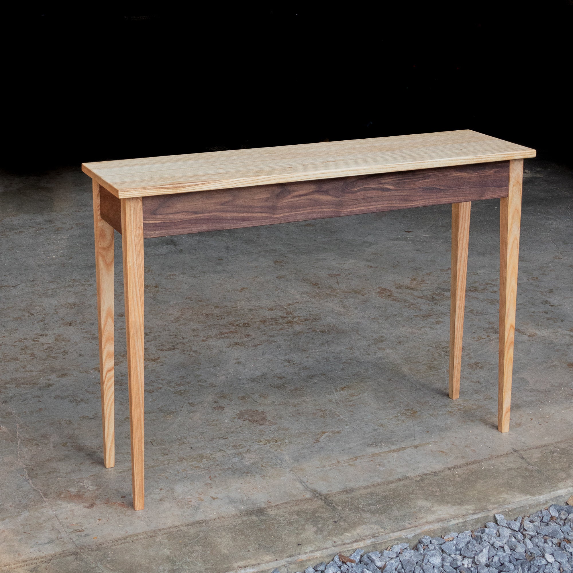 42L x 12D SHAKER ENTRY TABLE Resting Shelf | Etsy