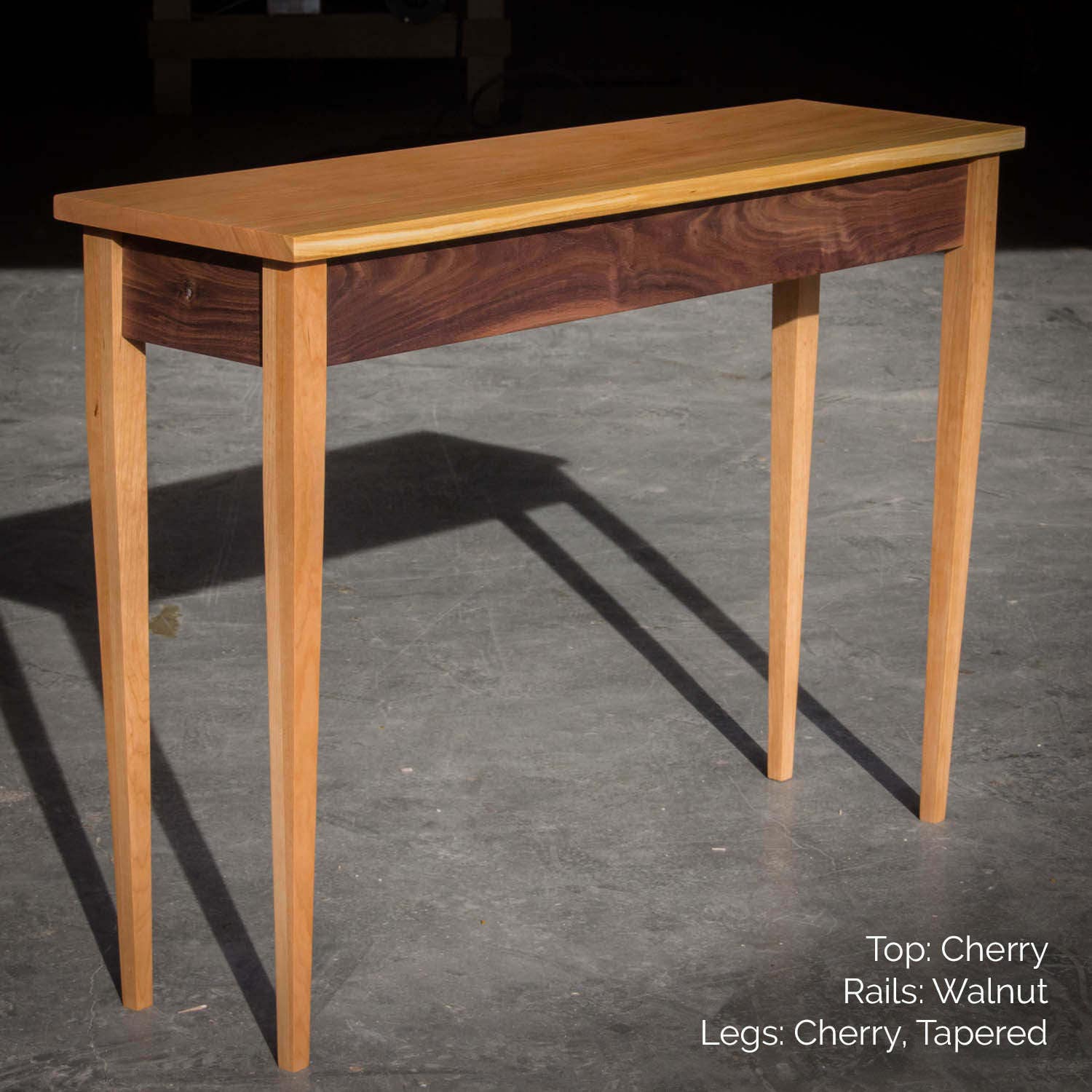 42L x 12D SHAKER ENTRY TABLE Resting Shelf | Etsy