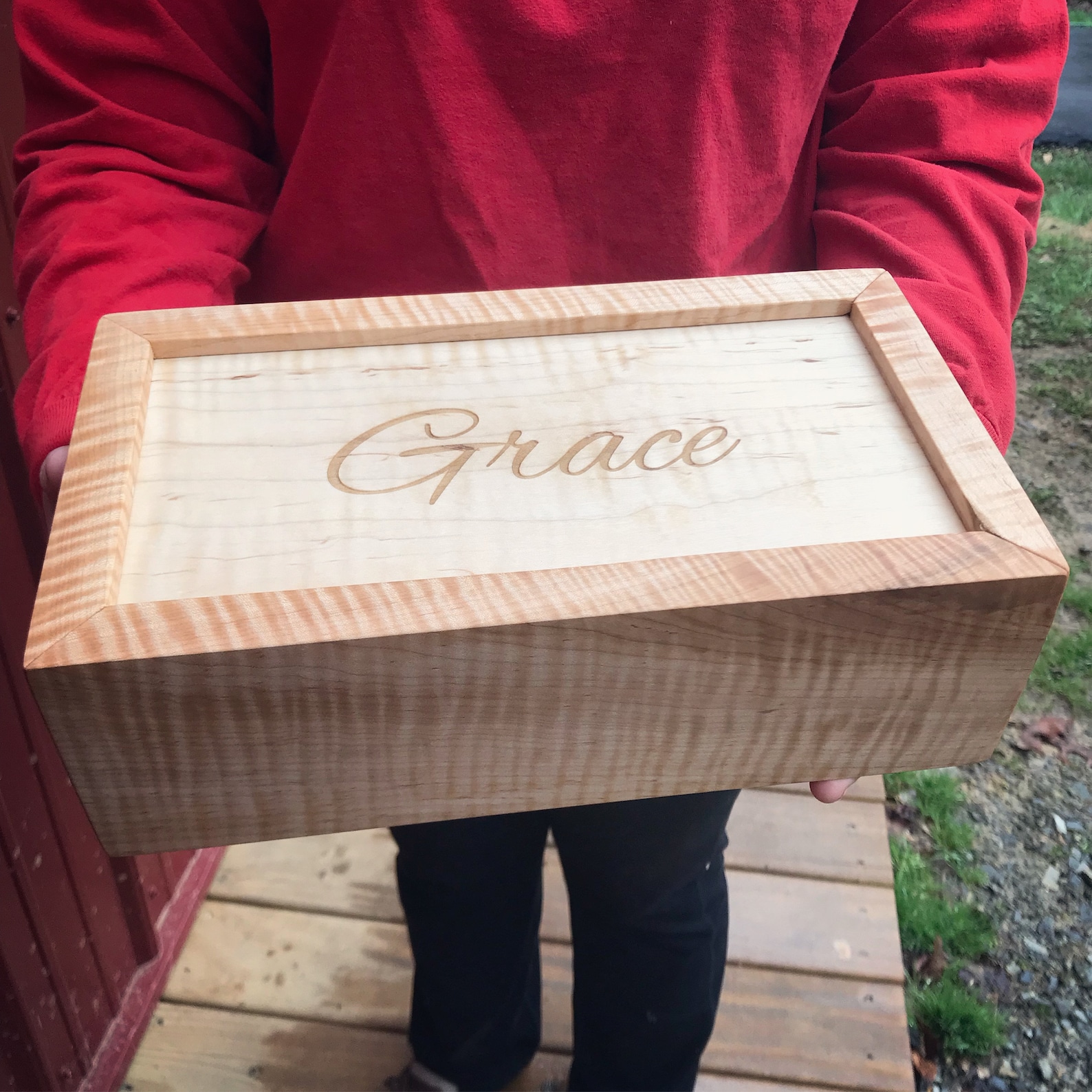 HEIRLOOM MEMENTO BOX | Photo Box, Gift Box or Jewelry Box | Sliding Lid ...