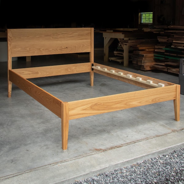 White Oak Bed - Etsy