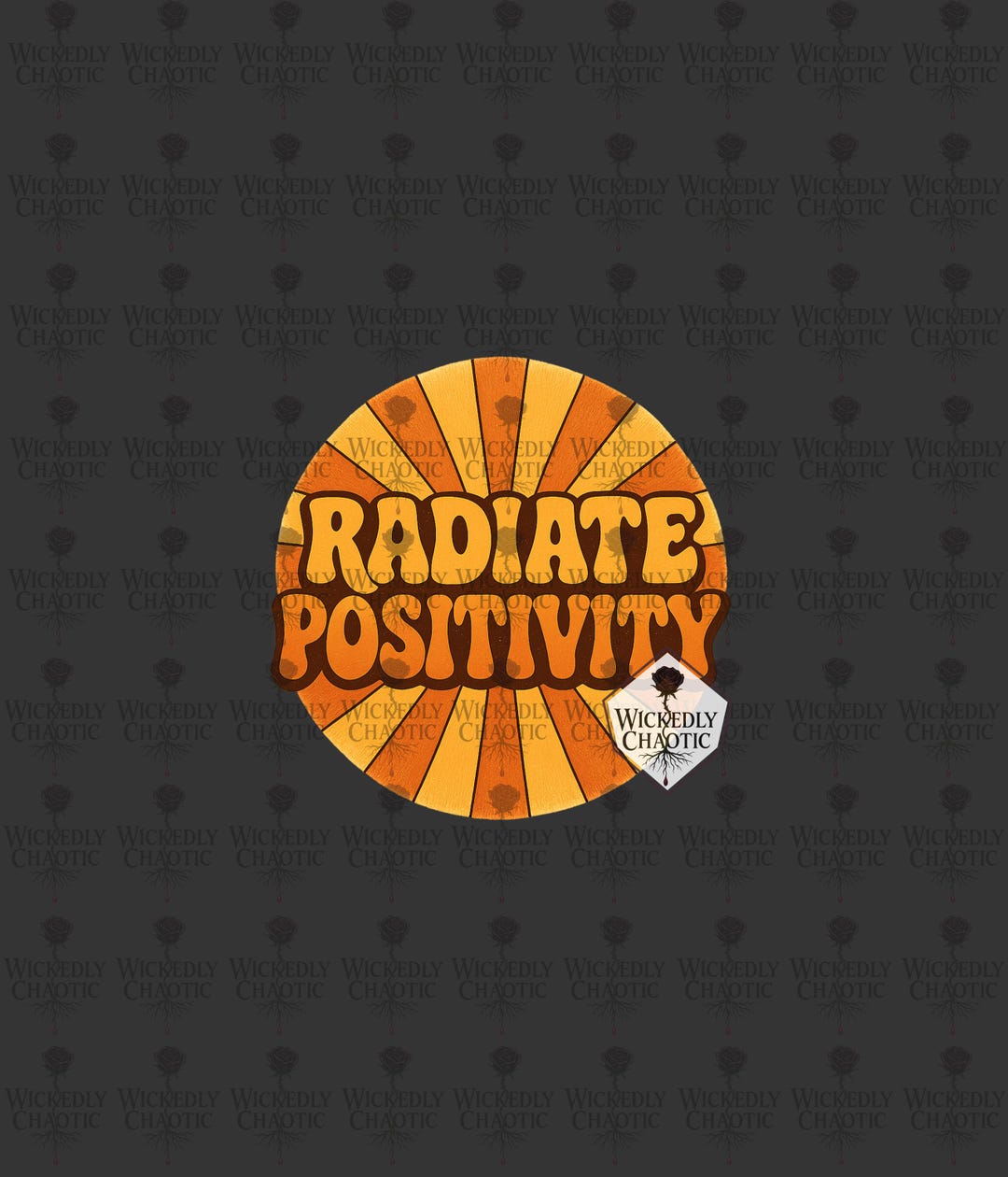 Motivational PNG | Radiant Positivity | Retro | Digital Download - Etsy
