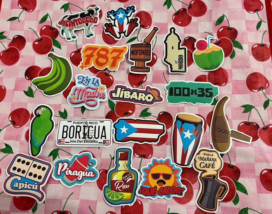 Puerto Rico Sticker the Residence - Etsy