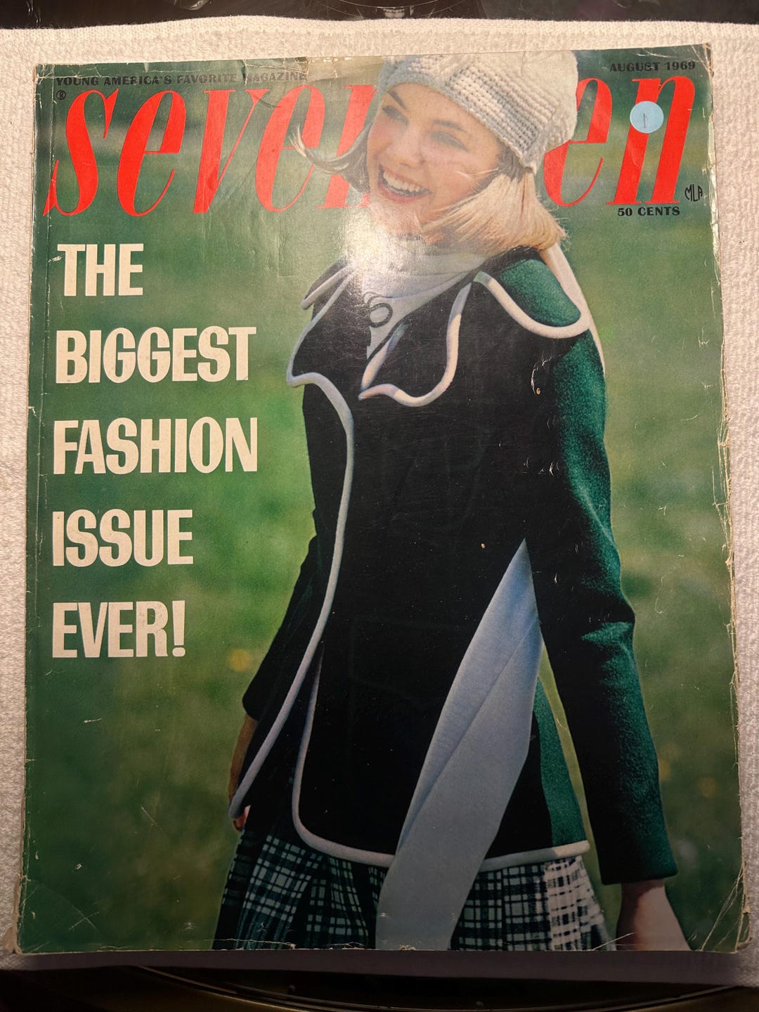 Vintage Seventeen Magazine August 1969 Biggest Fashion Issue Ever 60s ...