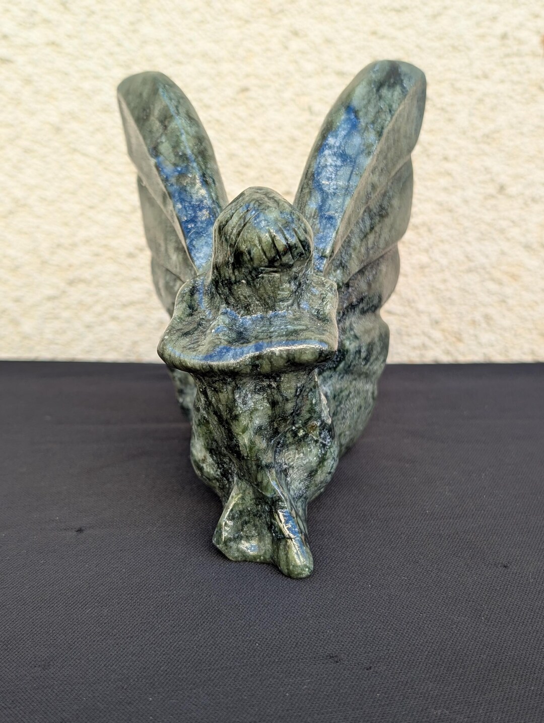 Jade Fairy Carving – 5 Inch Hand-carved Jade Fairy Sculpture – Magic ...