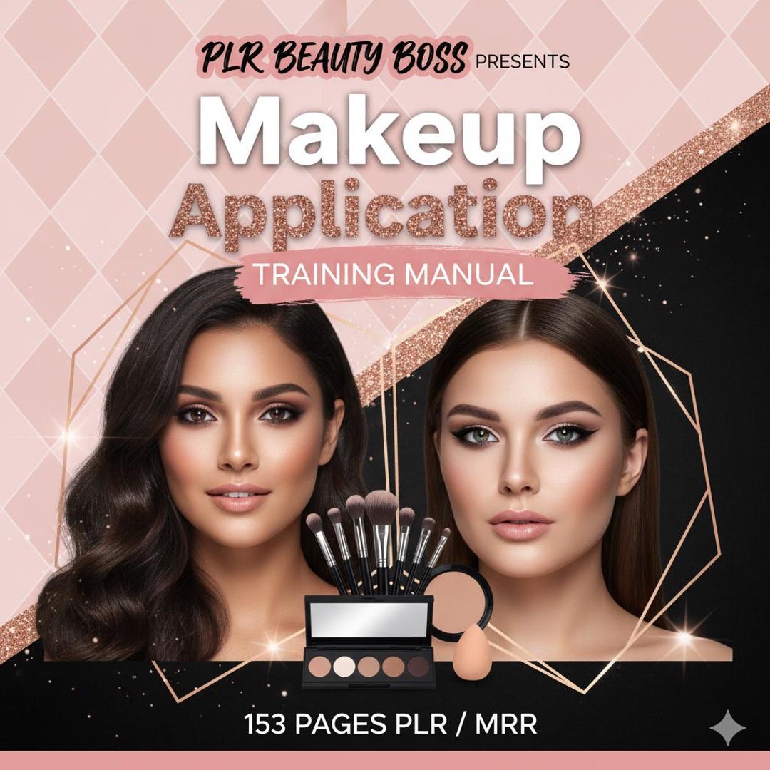 Makeup Training Manual – 153-page Beauty Course Ebook | Makeup Artist ...