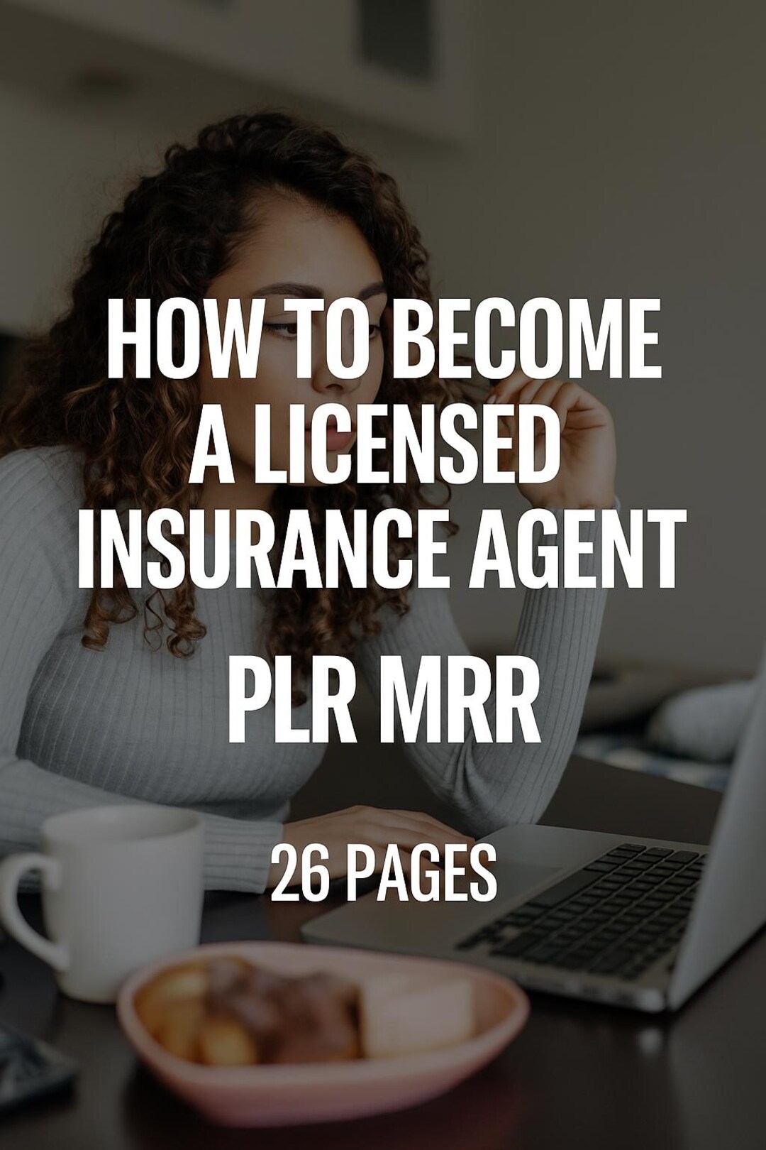 How to Become a Licensed Insurance Agent – PLR MRR | Editable Canva ...