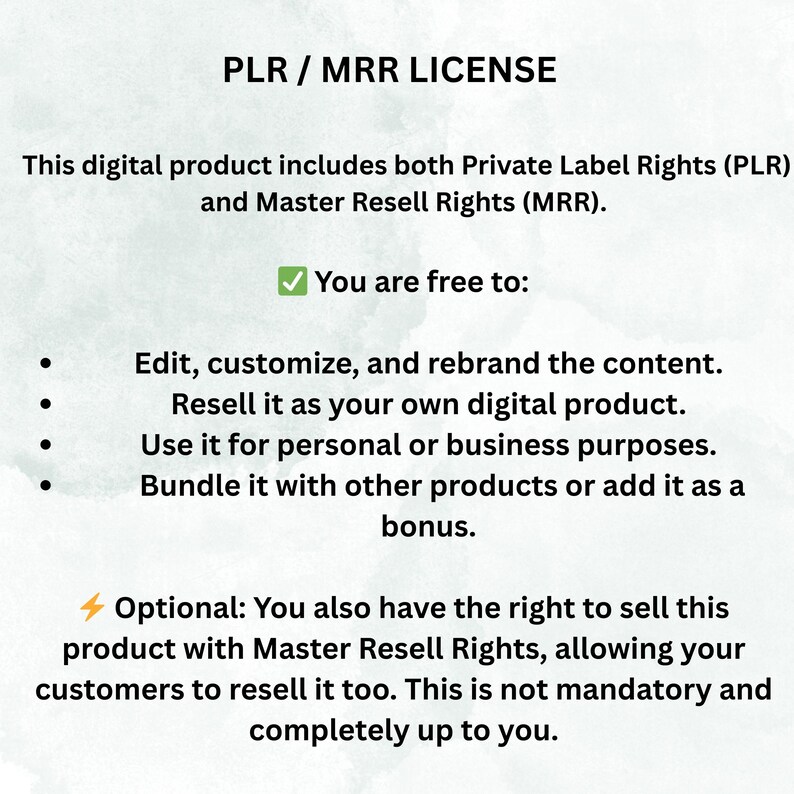 Faceless Marketing Blueprint: Canva Crash Course, MRR + PLR (digital ...