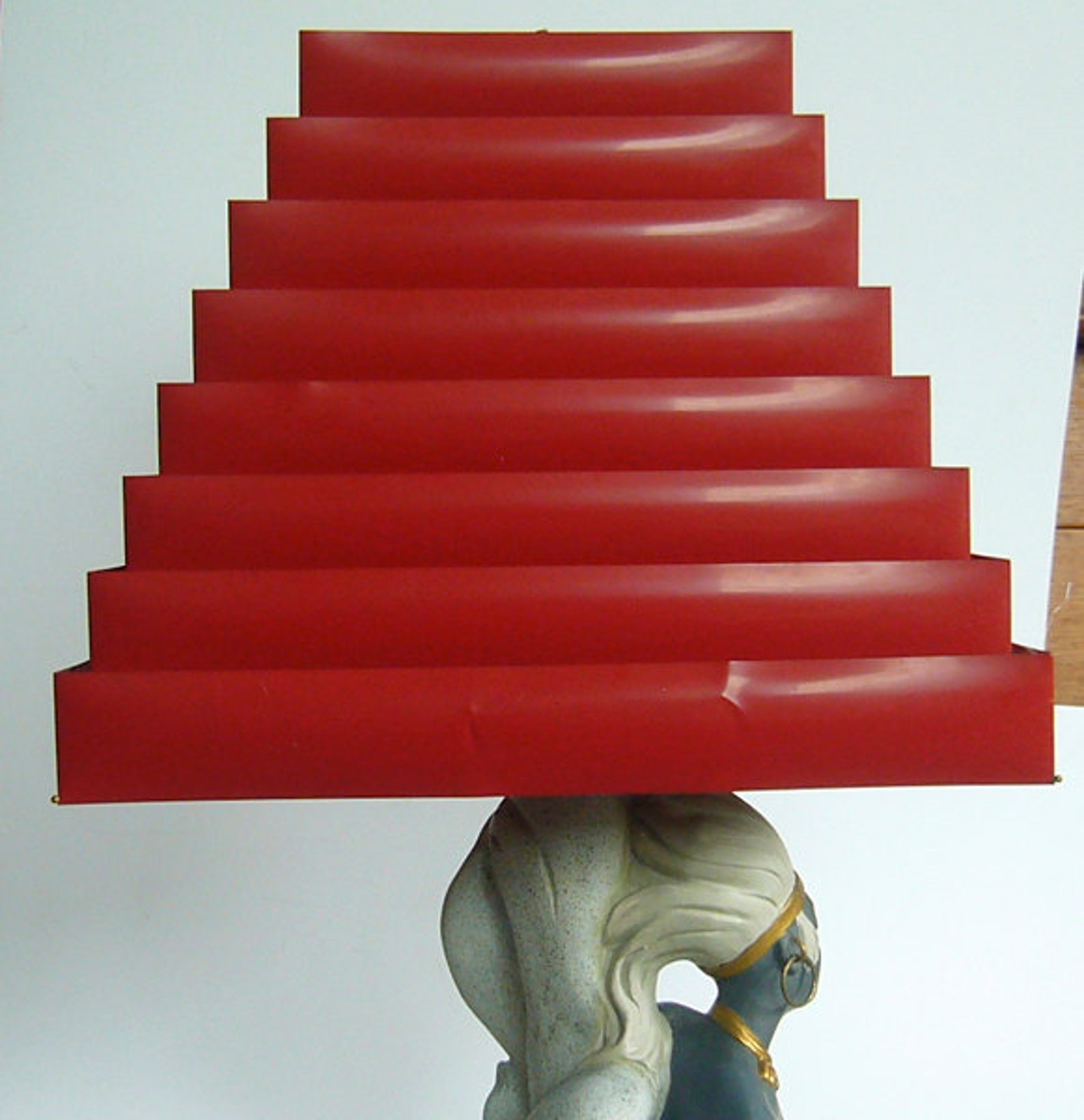 Collapsible Art Deco 8-tier Venetian Blind Lamp Shade in | Etsy