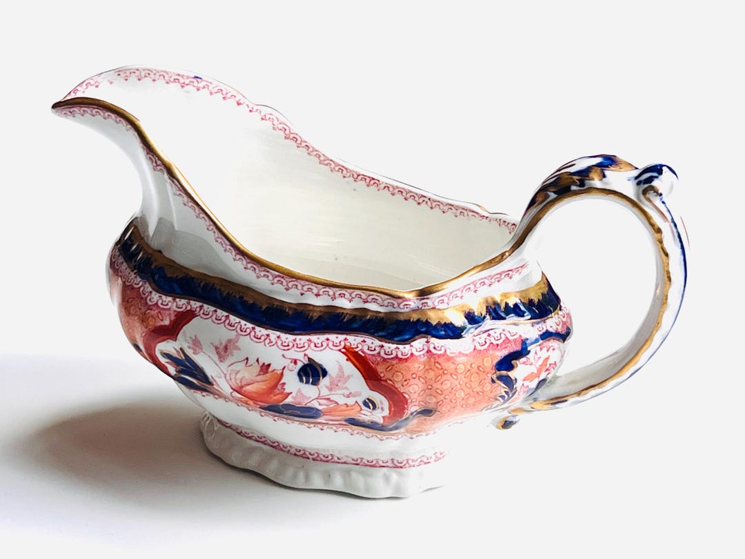 Antique Booths England Victoria Pattern Sauce Boat | Victorian Royal ...