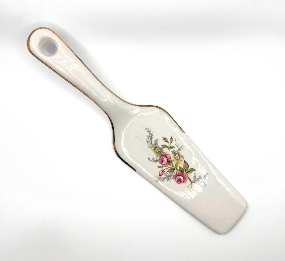 Vintage James Kent Cake Server - Sweetheart Rose Old Foley ...