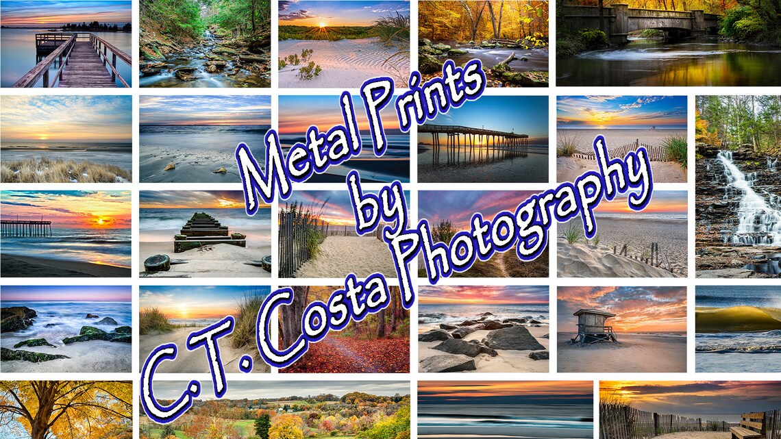 Vivid Metal Wall Art, Beach Scene Metal Print, Beach Path Sunrise ...