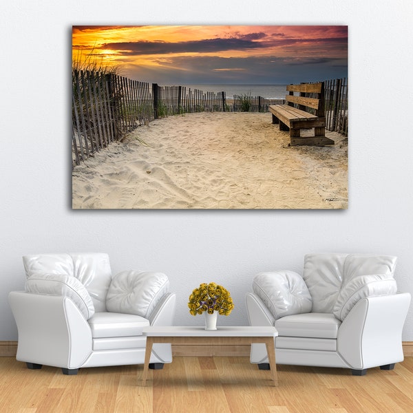 Large Beach Art - Etsy