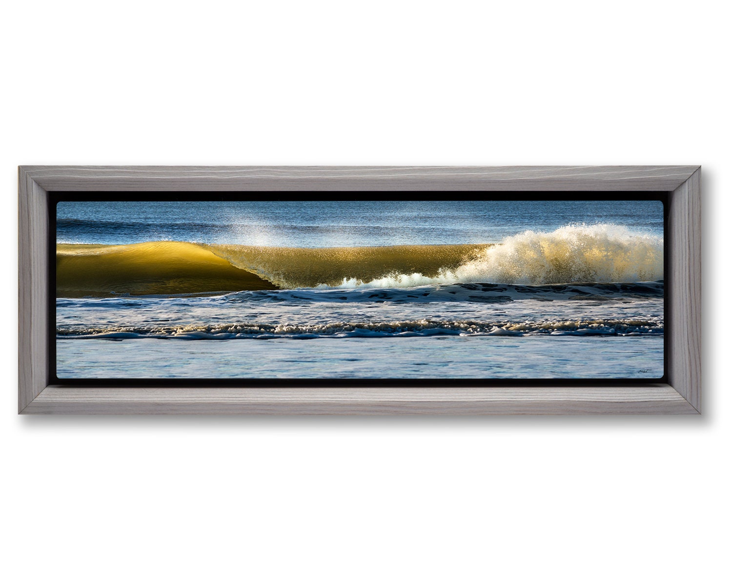 Ocean Wave Seascape Art on Metal, Photo Metal Print, Limited Edition ...