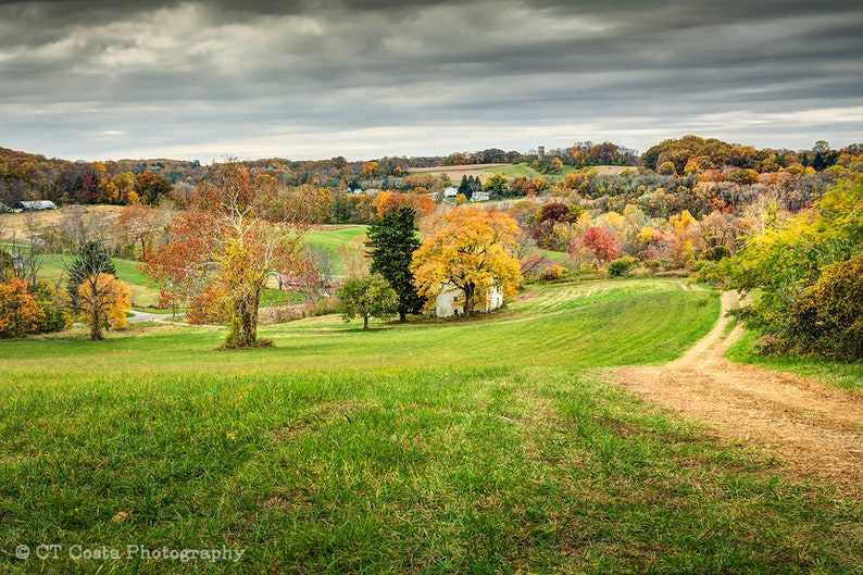 Autumn Theme Scenic Delaware Landscape Photography Fall - Etsy
