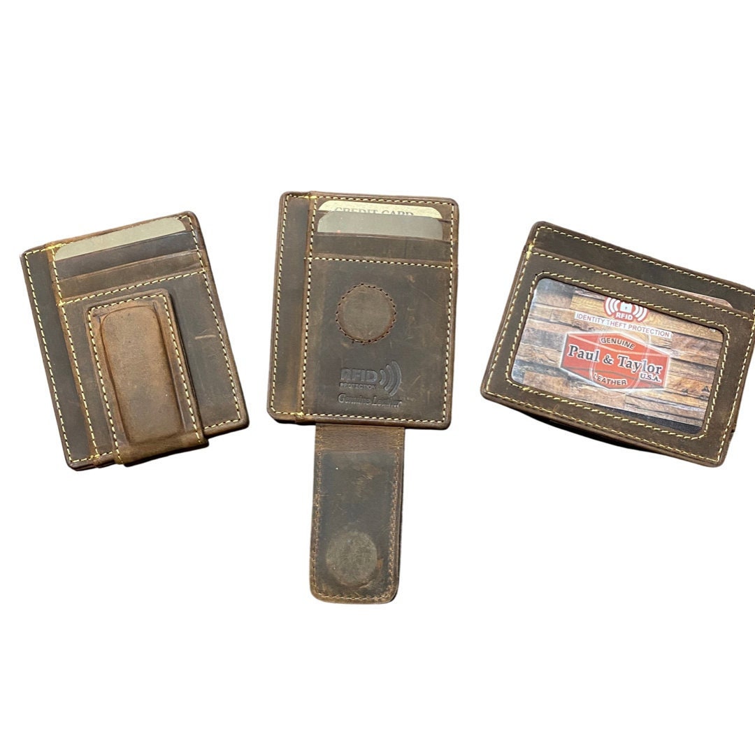 Taylor Magnetic Clip Wallet - Etsy