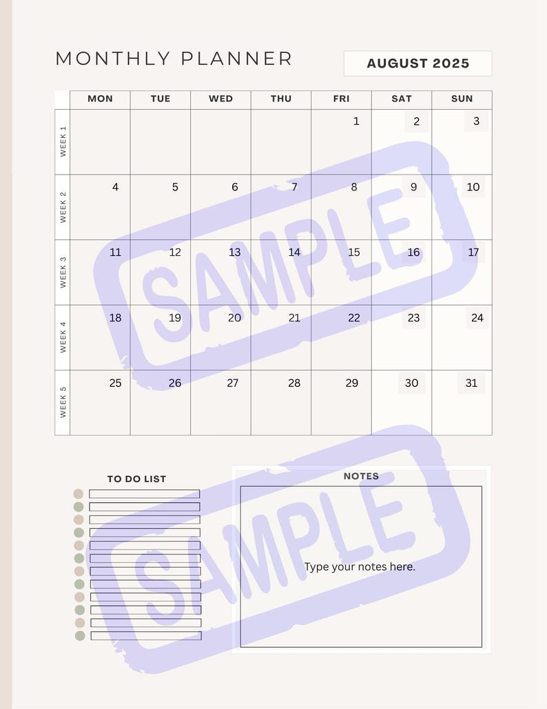 2025-2026 Academic Digital Planner: Hyperlinked Tabs for Goodnotes ...
