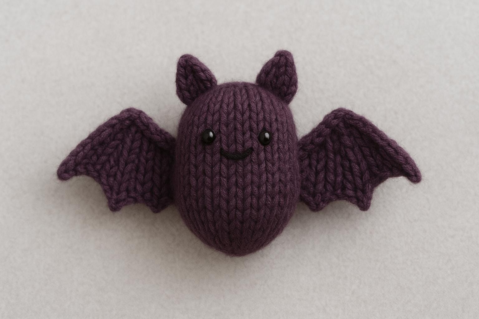 Halloween Bat Knitting Pattern: Beginner-friendly Plush Toy (PDF) - Etsy