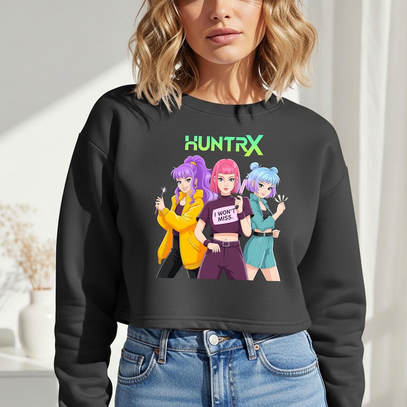 KPOP Huntrix PNG Bundle: Saja Girls & Derpy Tiger Anime Graphics ...